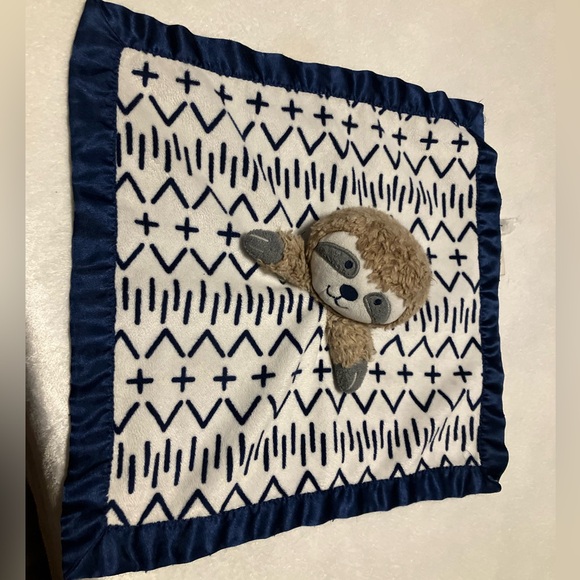 cloud island | Other | Cloud Island Navy And White Sloth Baby Lovey ...